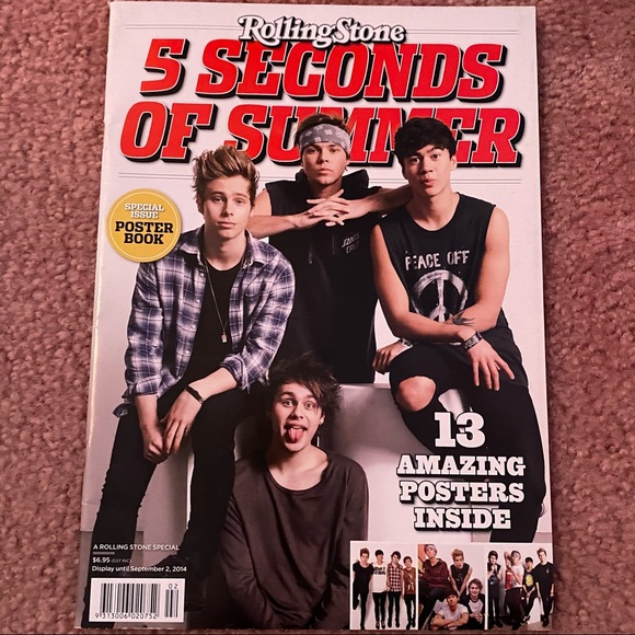 Accents | Various 5sos Unofficial Books And Magazines | Poshmark